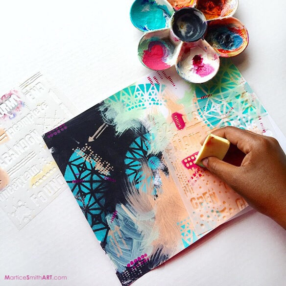 Stencil Pro: A Guide to Creating Mixed Media Art with Stencils (eBook ...